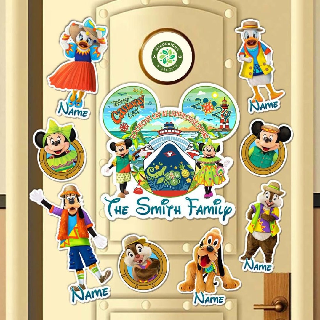 Personalized Mickey and Friends Disney's Castaway Cay Lookout Cay at ...