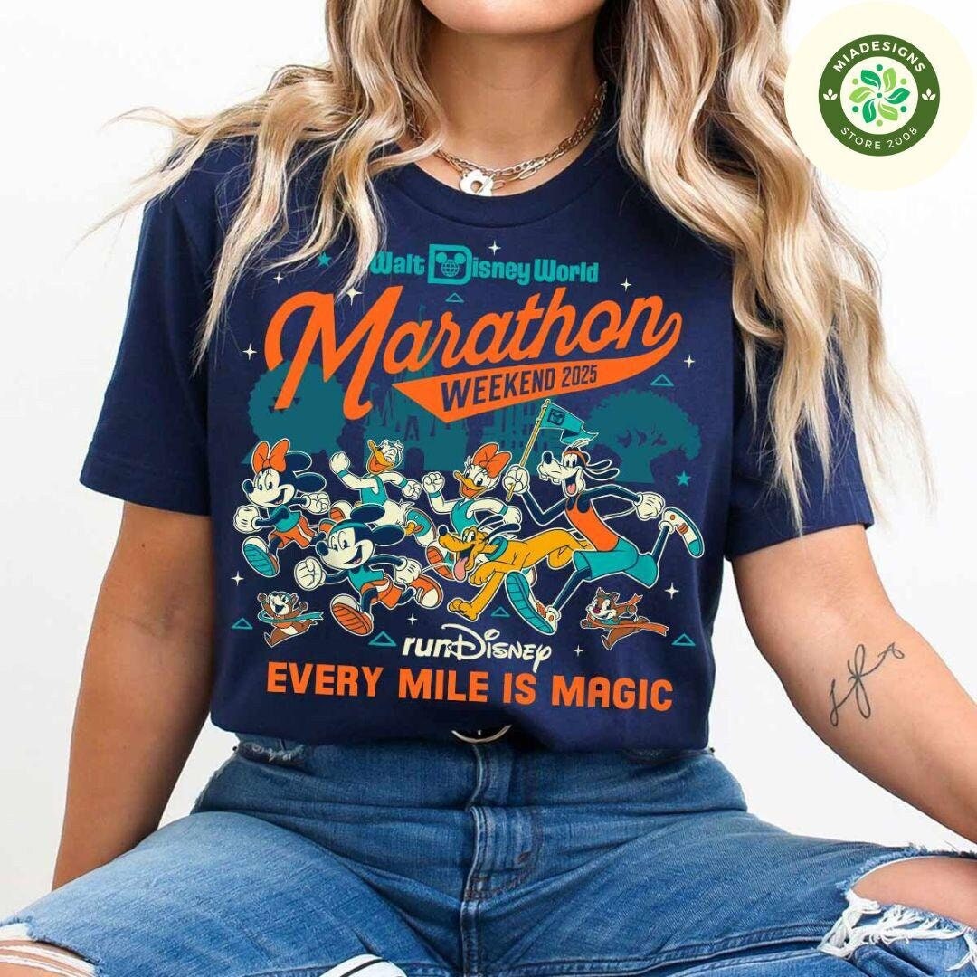 Mickey & Friends Rundisney Walt Disney World Marathon Weekend 2025 ...