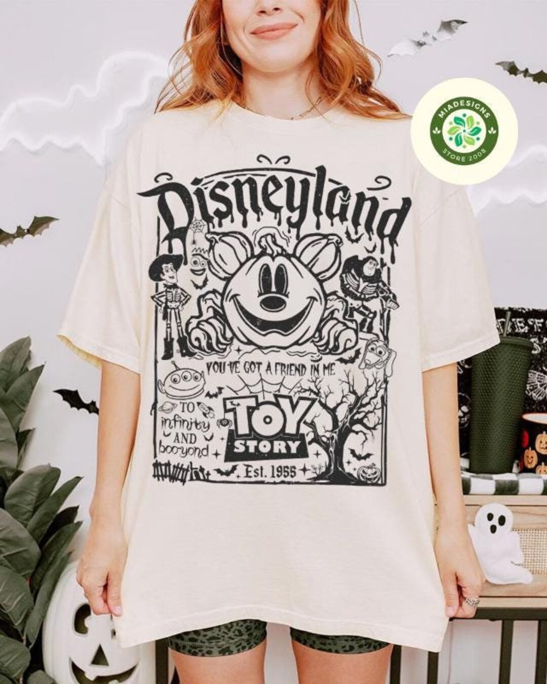 Vintage Toy Story Skeleton Pumpkin Halloween Shirt, Disney Halloween ...