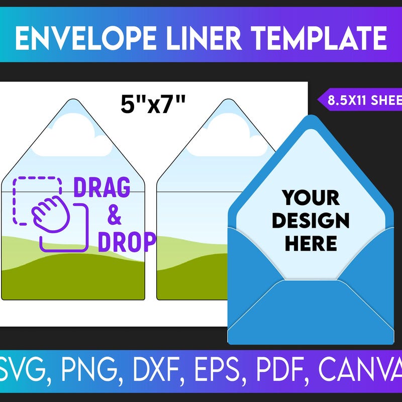 Envelope and Blank - Etsy