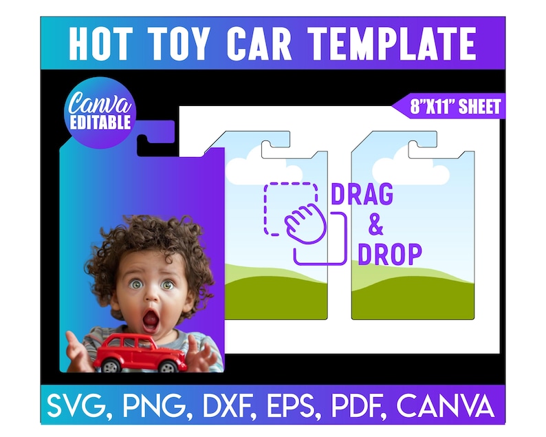 Car Toy Wheels Template, Hot Car Wheels Sublimation Designs, Editable ...