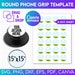 Phone Grip Template Svg, Phone Holder Template, Phone Stand Sublimation ...