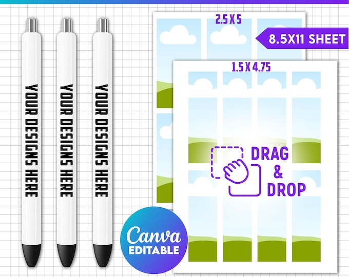 Canva Bookmark Template, Canva Editable, Bookmark Canva Template Svg ...