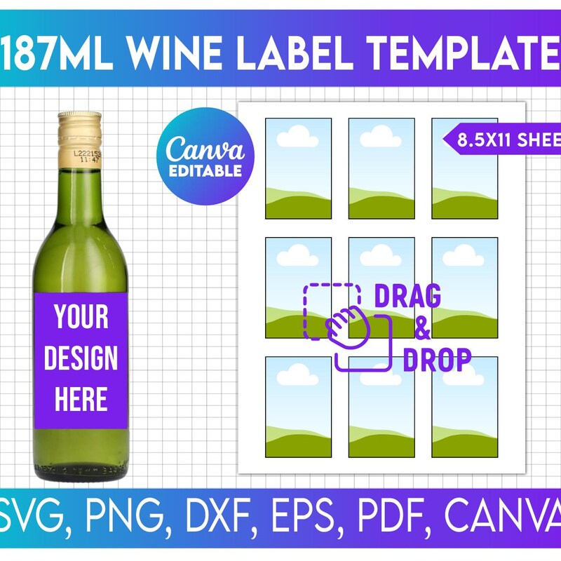 Glass Baby Bottle Label - Etsy