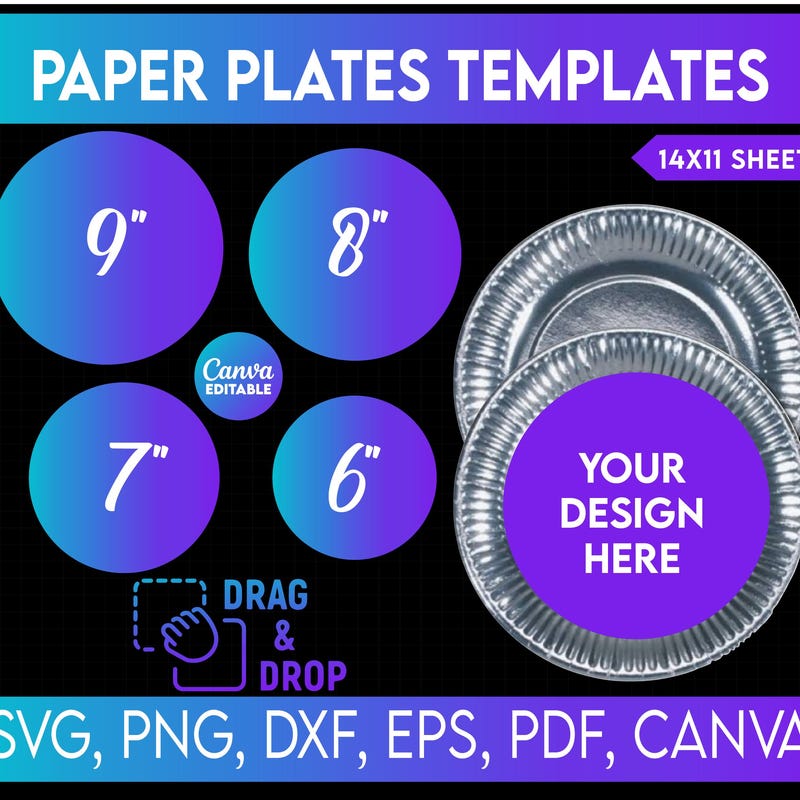 Disposable Plates Charger - Etsy