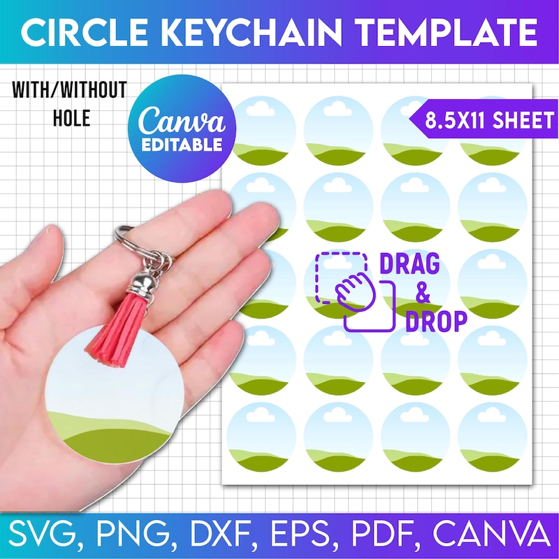 Acrylic Blanks Key Chains - Etsy