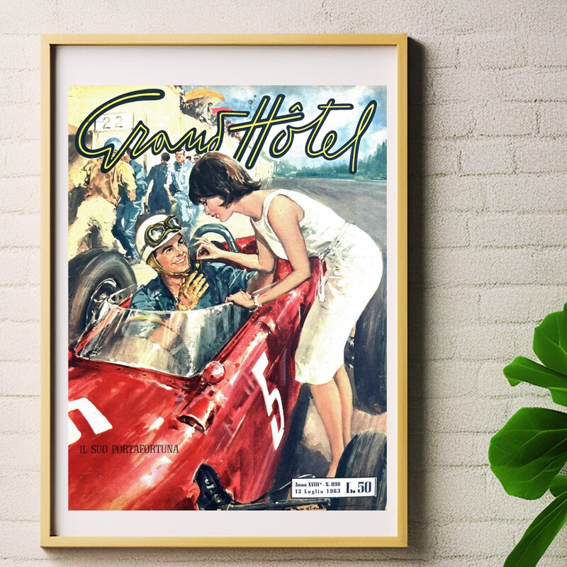 Vintage Racing Posters - Etsy