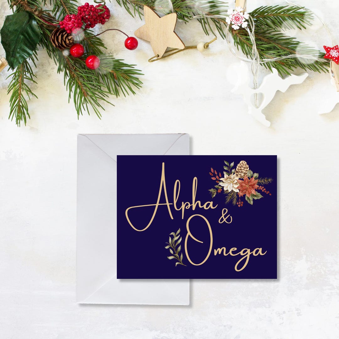 Faith Based Christmas Greeting Card / Christian Card for Christmas ...