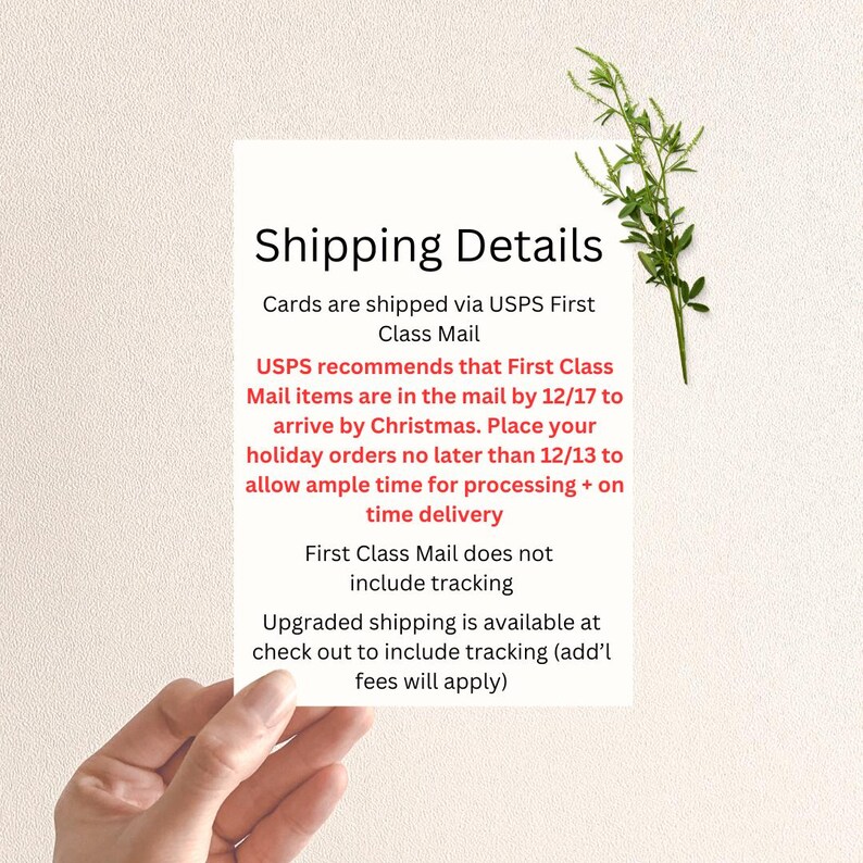 Holiday Card for Teacher or School Staff / Christmas Tree Card for ...