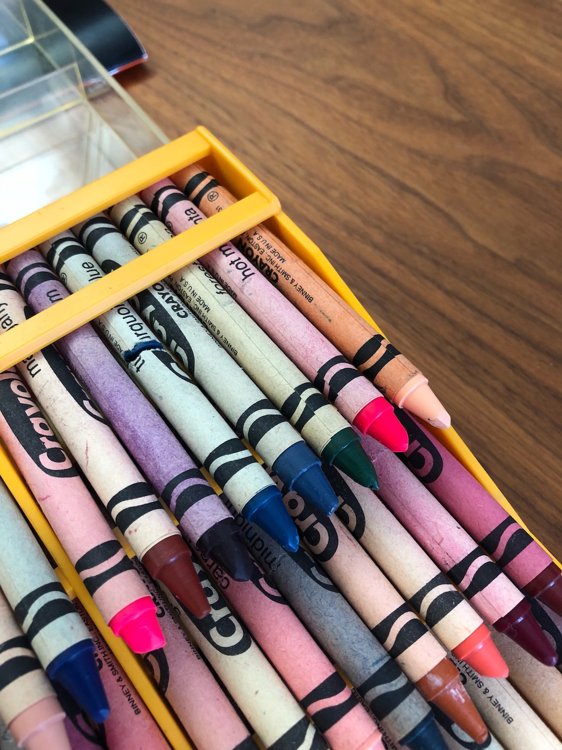 Vintage Crayola Crayons 72 in Carrying Case | Etsy