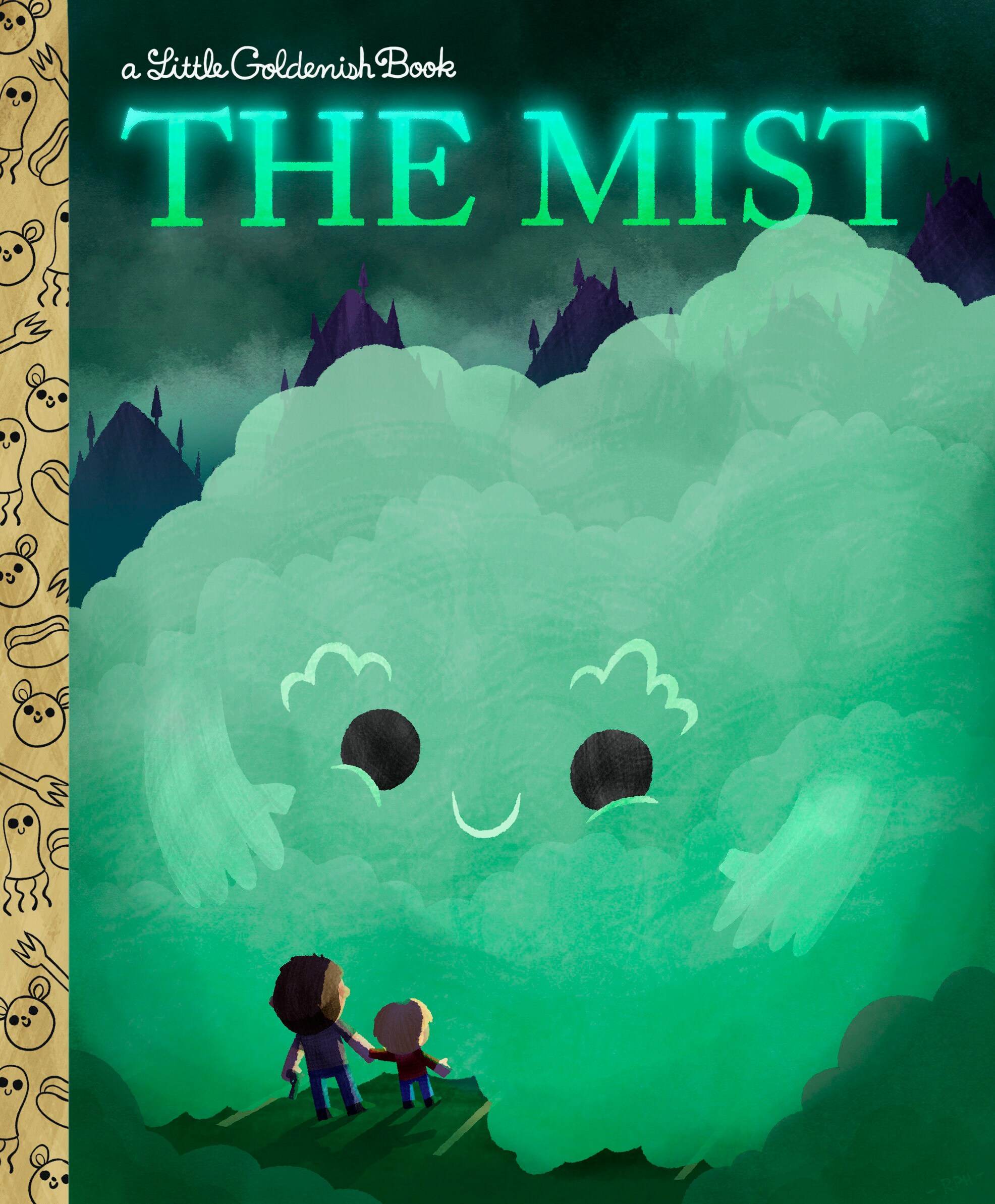 The Mist A Little Goldenish Book Cover not Full Book - Etsy