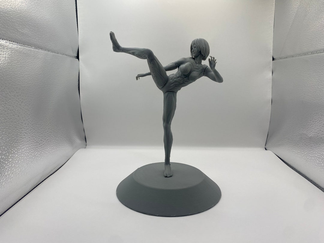 Female Titan Figure 3D Print Captivating Titan Form Replica - Etsy