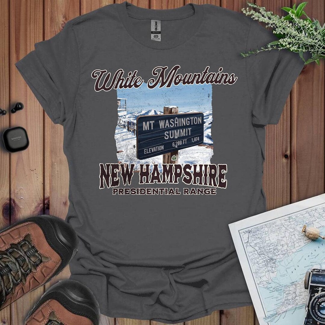 Mount Washington Sign Unisex Fit Soft T-shirt New Hampshire ...