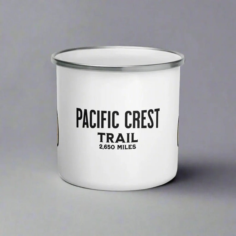 Pacific Crest National Scenic Trail Durable Enamel PCT Camp Mug Outdoor ...