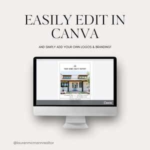 Home Equity Report, CMA Template - Etsy