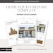 Home Equity Report, CMA Template - Etsy