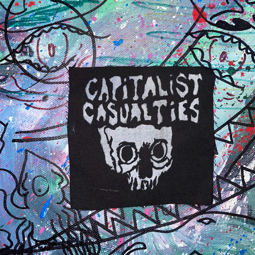 CAPITALIST CASUALTIES Band Patch - Etsy