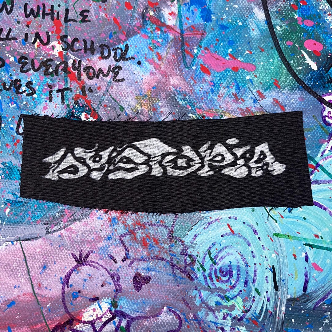 DYSTOPIA Band Patch - Etsy