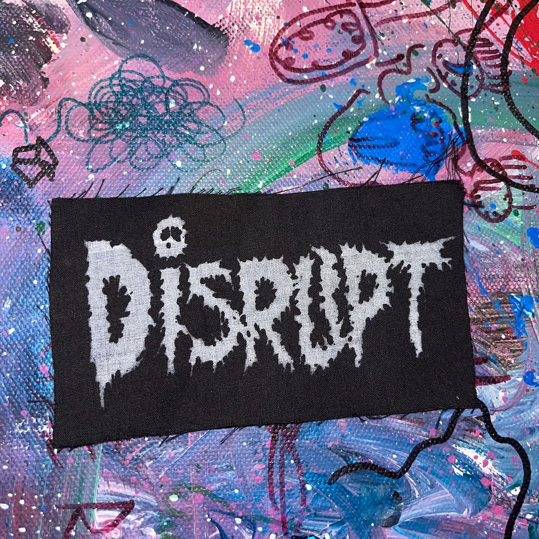 DISRUPT Band Patch - Etsy