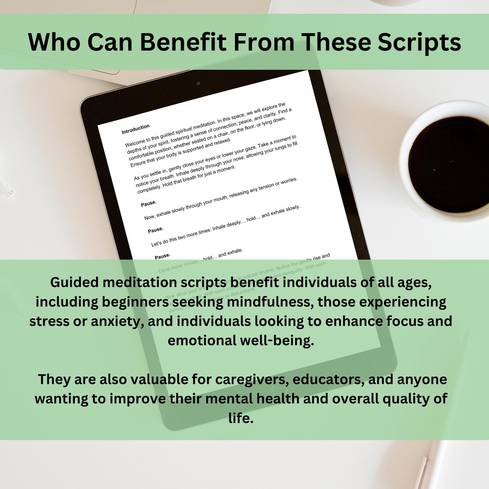 200 Guided Meditation Script Bundle, Mindfulness Tool for Personal or ...