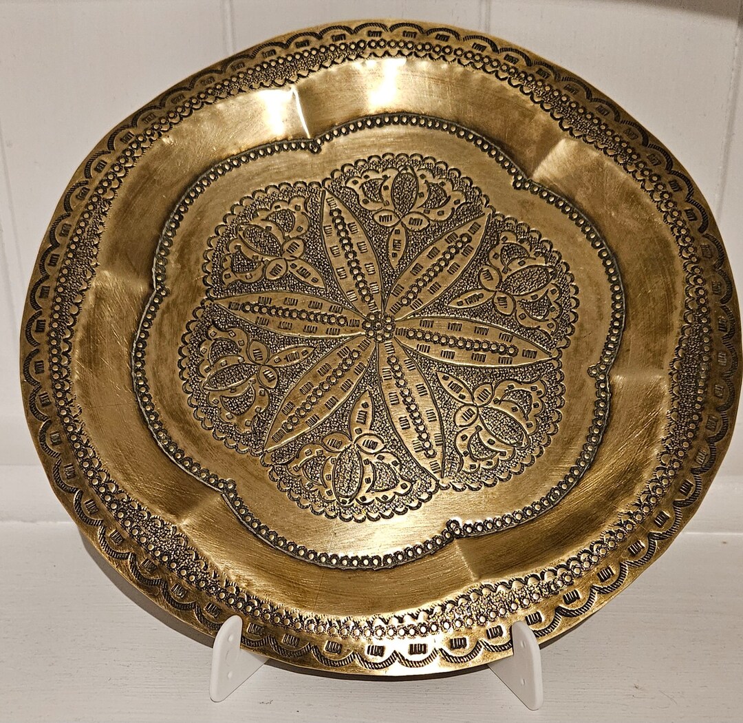 Vintage Plate Morocco 1850 - Etsy