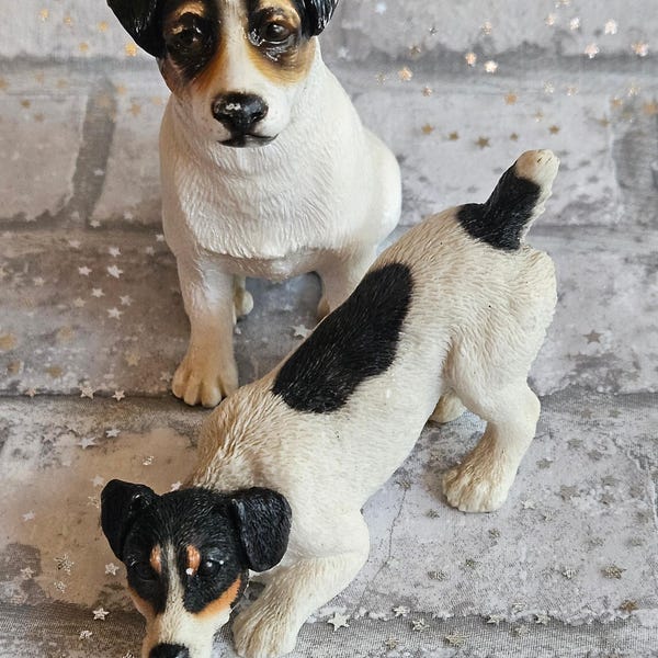 Jack Russell Figurine - Etsy UK