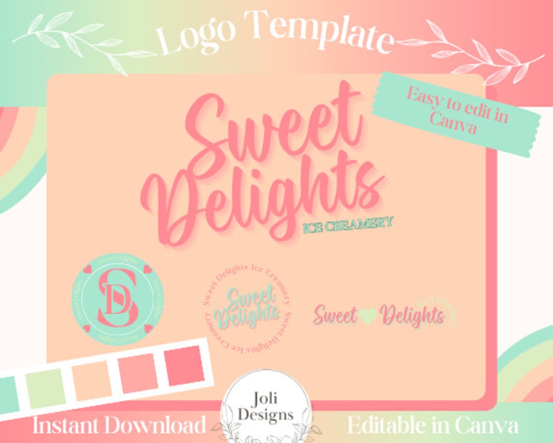 Logo Design Template - Logo Template - Canva Logo - Canva Logo Template ...