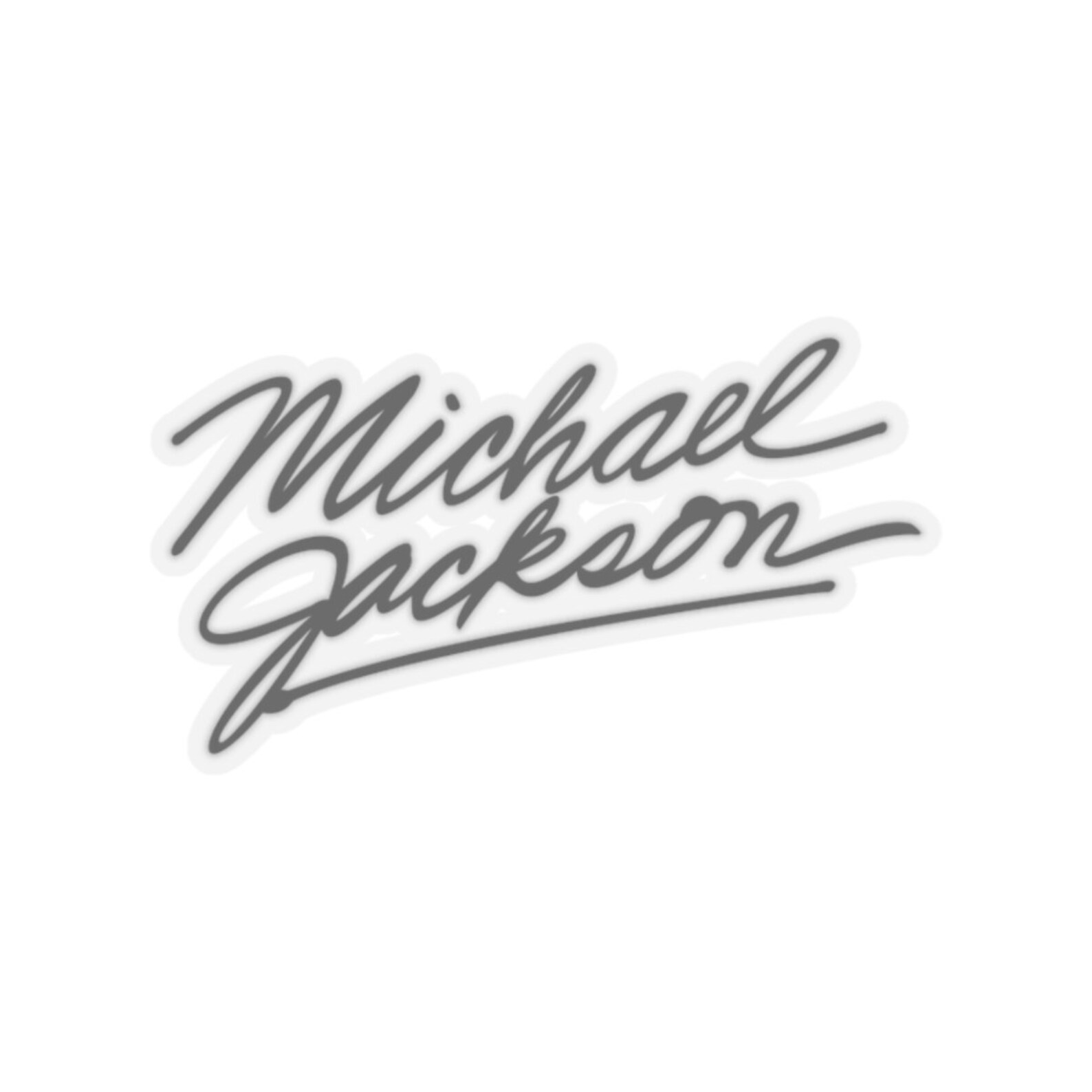 Michael Jackson Signature Kiss-cut Stickers, Cool Music Memorabilia for ...