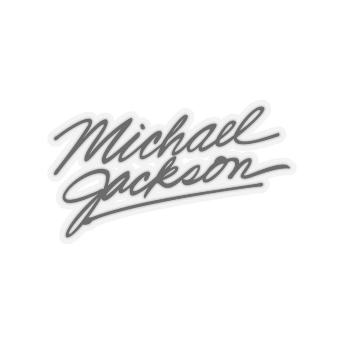 Michael Jackson Signature Kiss-cut Stickers, Cool Music Memorabilia for ...