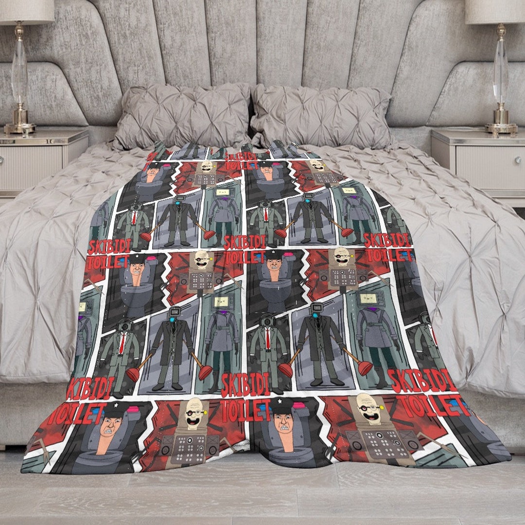 Skibidi Toilet, Youtube, Children's Fleece Blanket: Cozy Comfort for ...