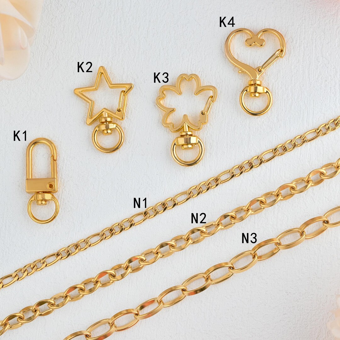 Charm Keychain, Custom Charm Keychain, Custom Bag Charm, Purse Chain ...