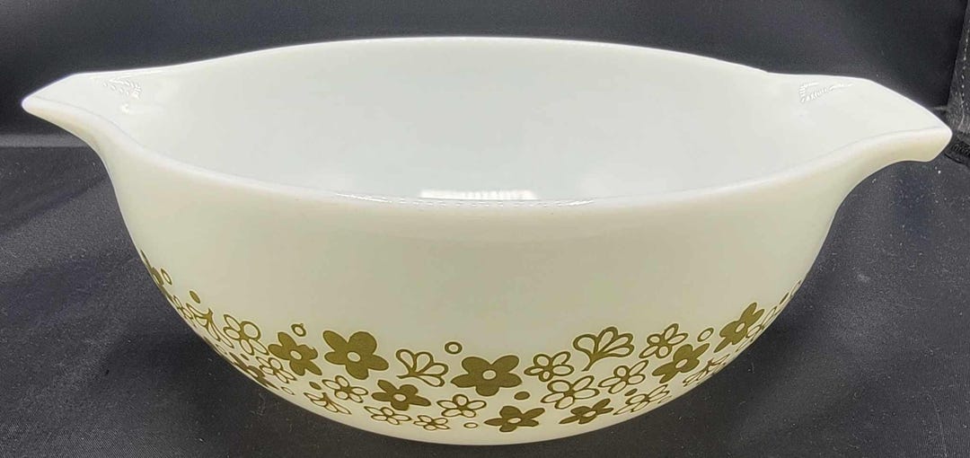 Vintage Pyrex Daisy 443 Cinderella Bowl 2.5 Qt - Etsy