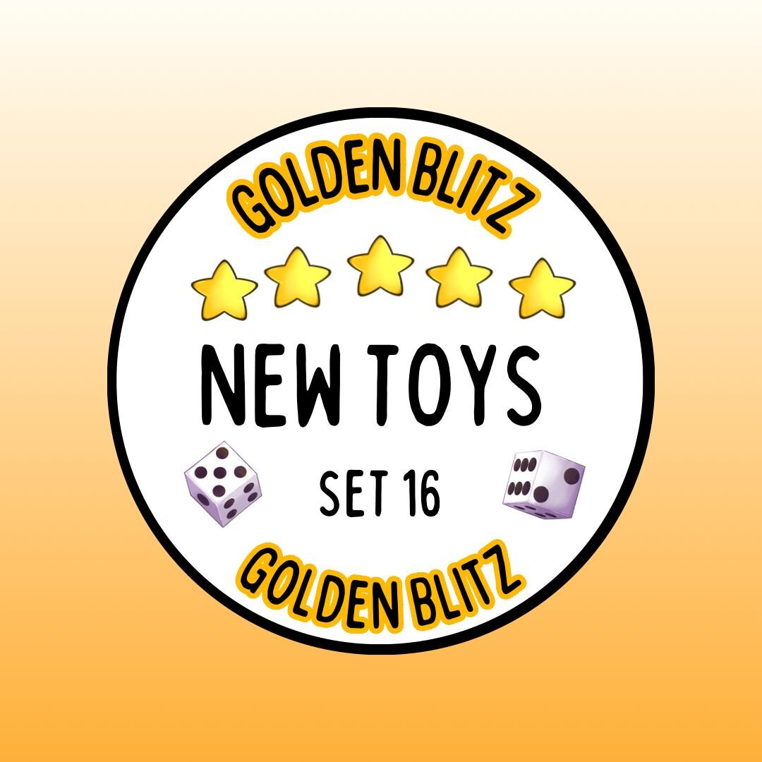NEW TOYS Golden Blitz 5 Star Sticker Set 16 - Etsy