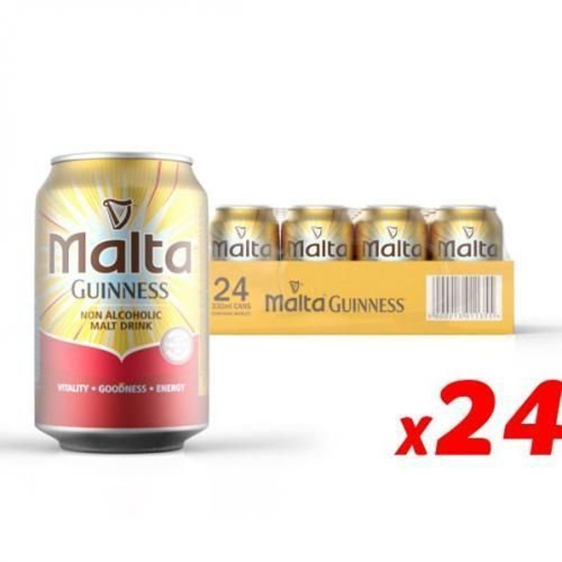 Malta Guinness/300ml Non-alcoholic Pack of 24 - Etsy