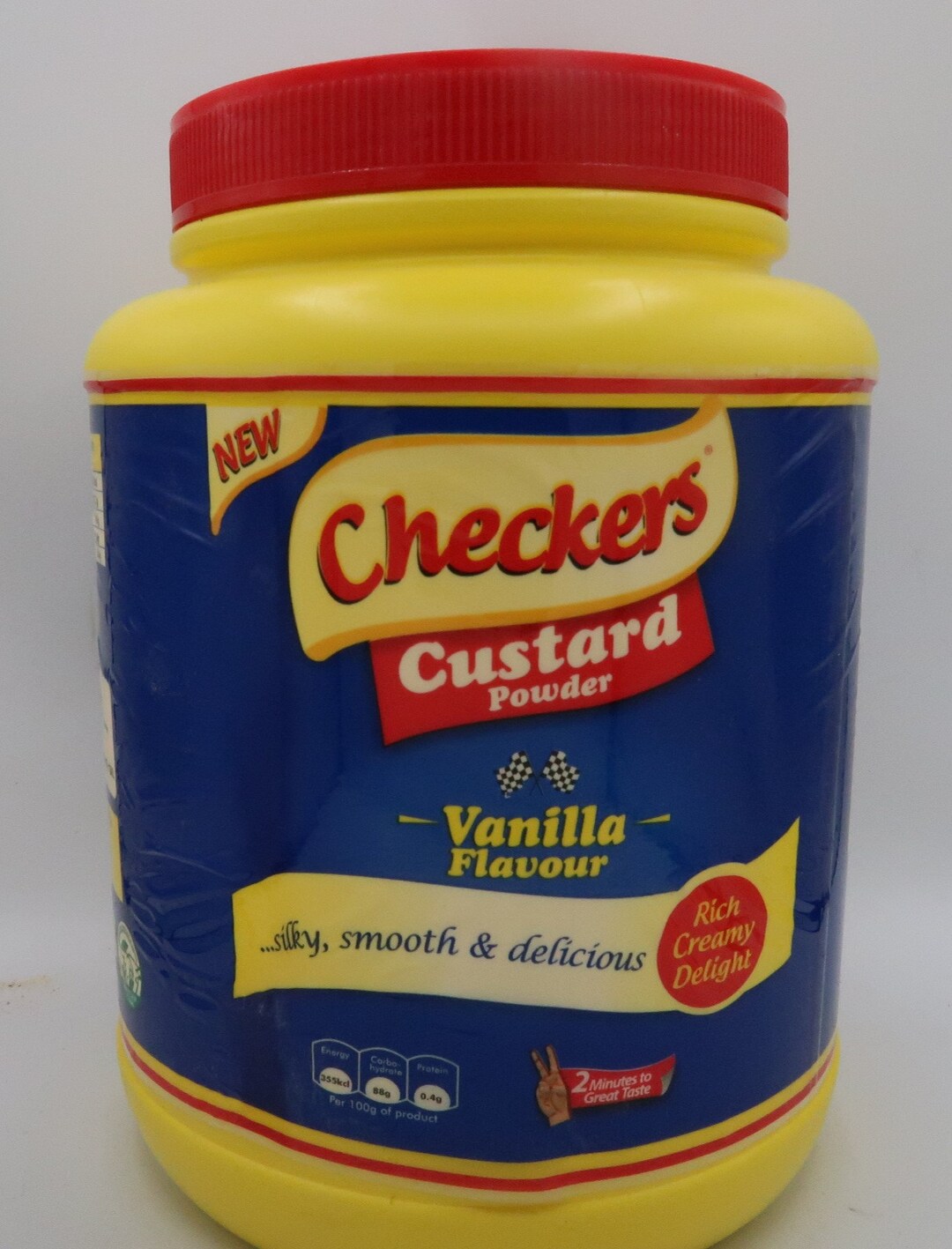 NEW Checkers Custard Powder Vanilla Flavor- Silky, Smooth & Delicious ...