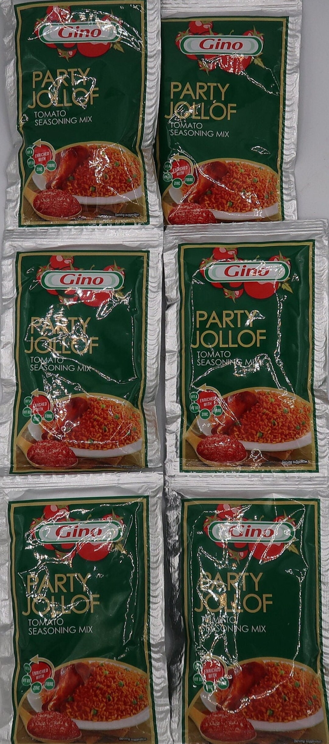 Gino Party Jollof Rice Seasoning Tomato Paste (pack of 5) - Etsy
