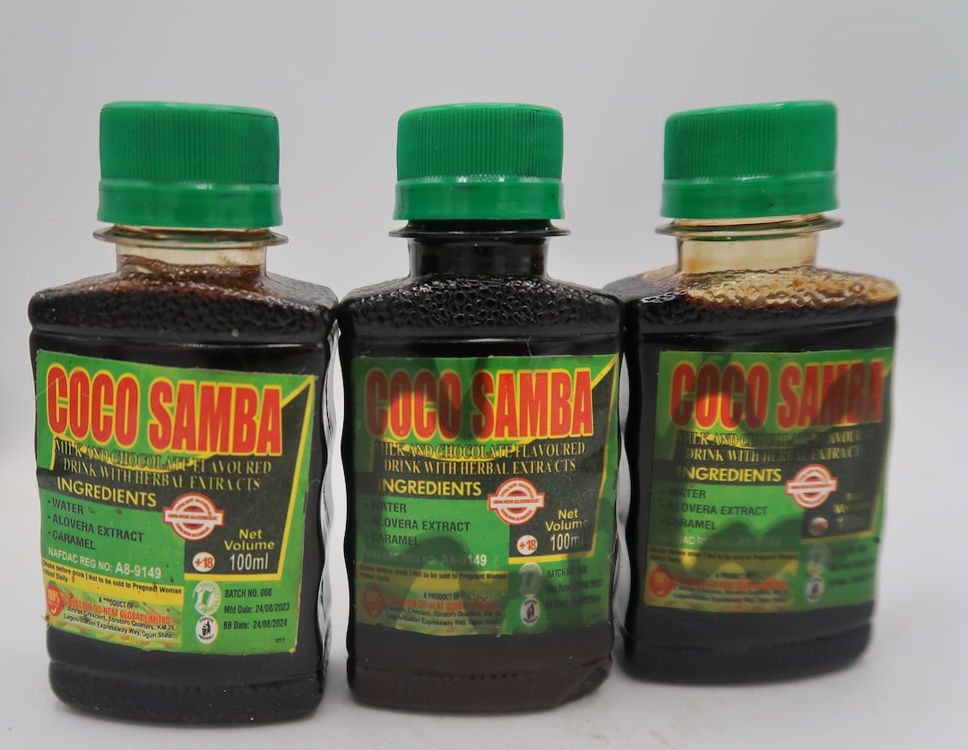 Coco Samba Milk and Chocolate Flavored Drink With Herbal Extracts 100ml ...