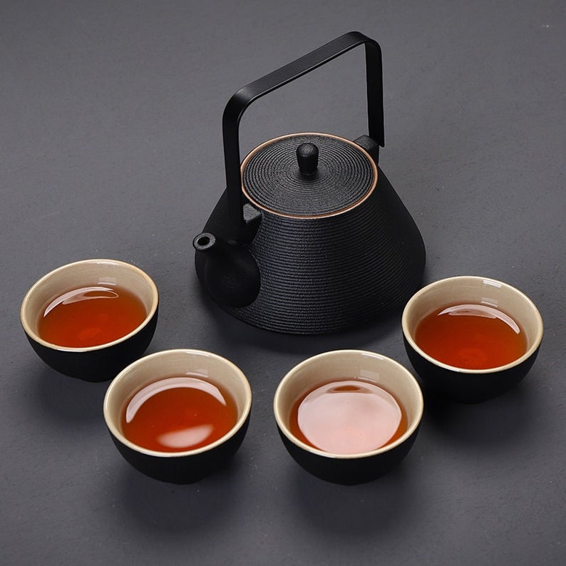 Retro Tea Set, Kung Fu Tea Set, Japanese Tea Set, Teapot, Personalized ...
