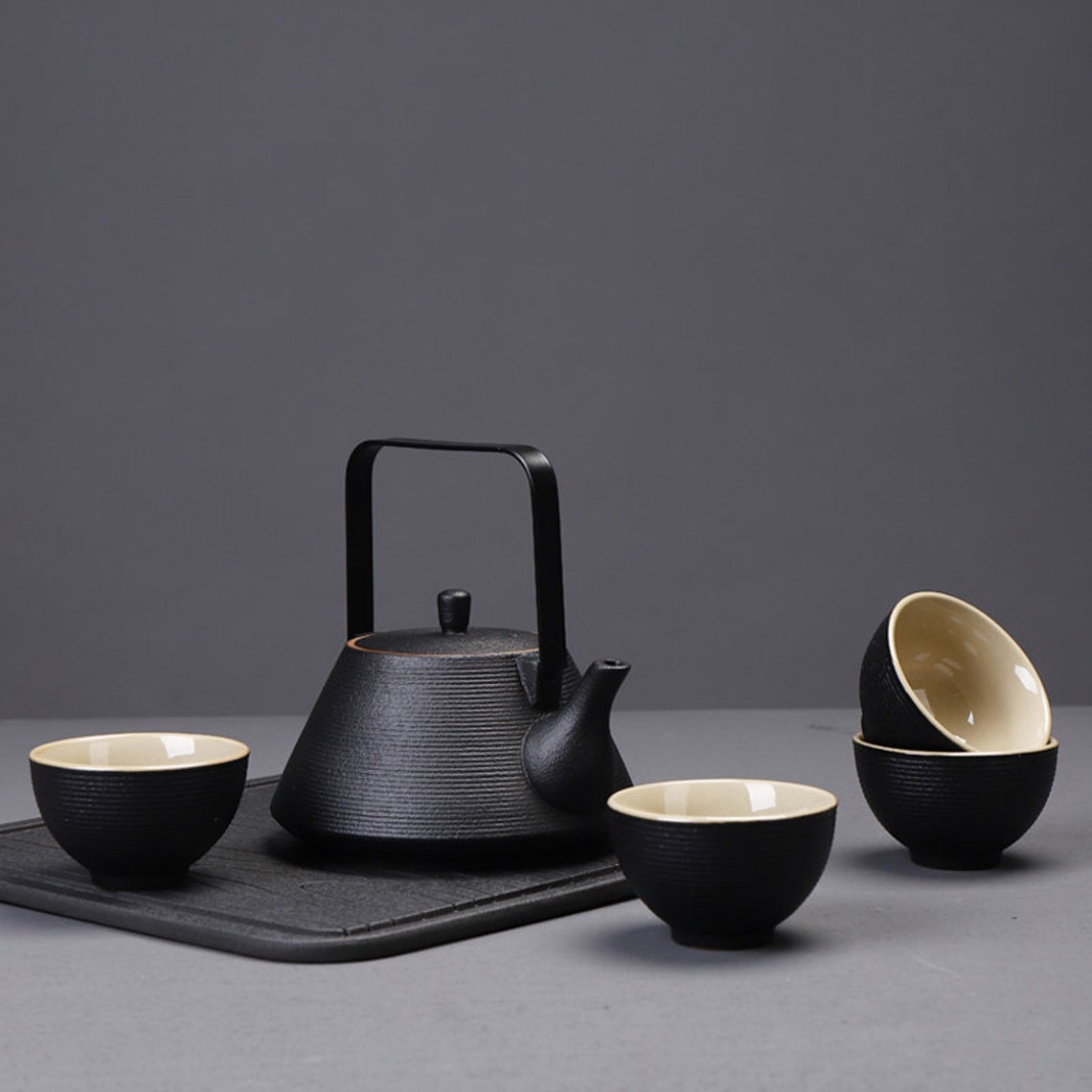 Retro Tea Set, Kung Fu Tea Set, Japanese Tea Set, Teapot, Personalized ...