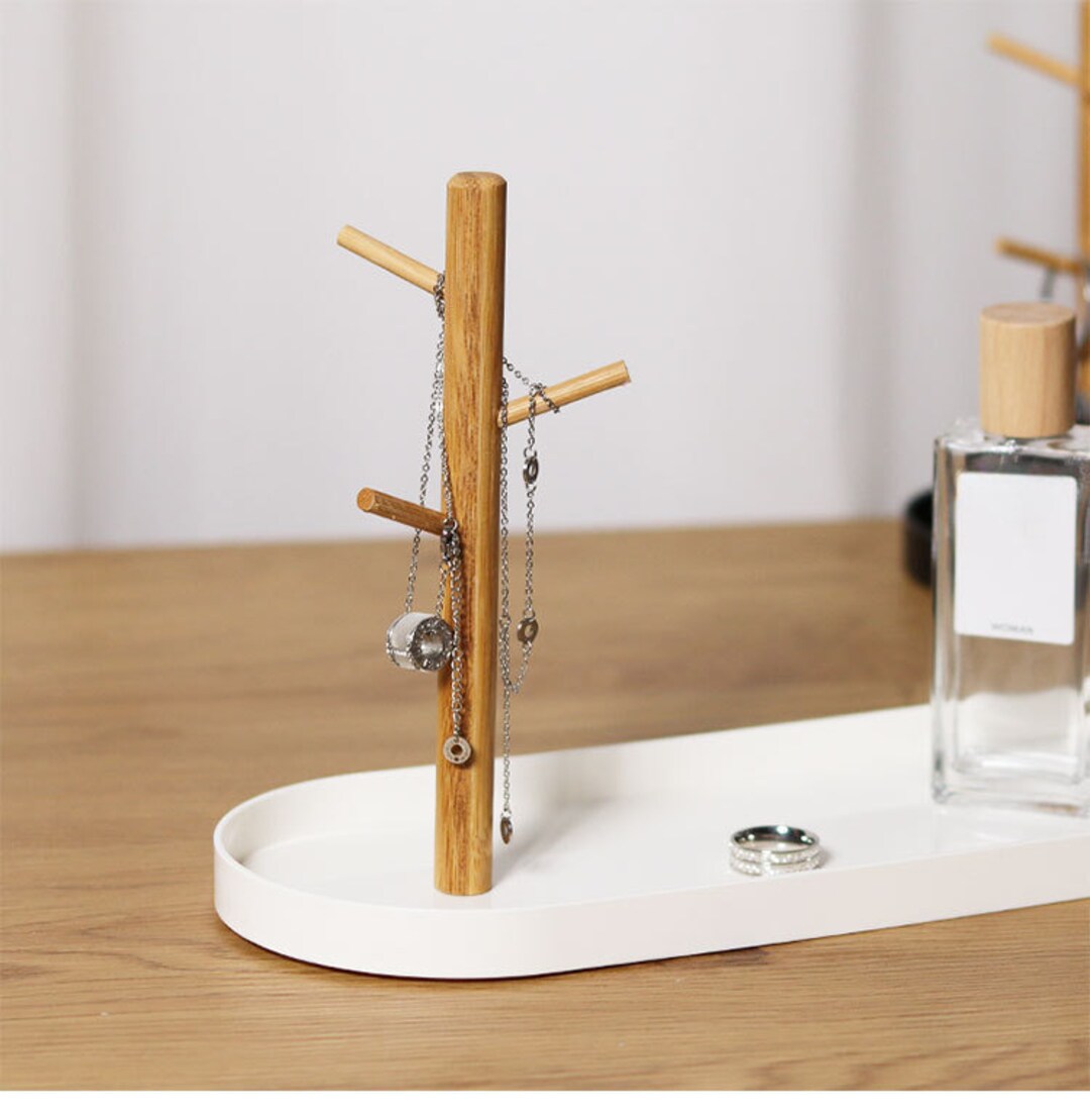 Bamboo Tree Branch Key Holder Key Jewellery Display Holder Tree Holder ...