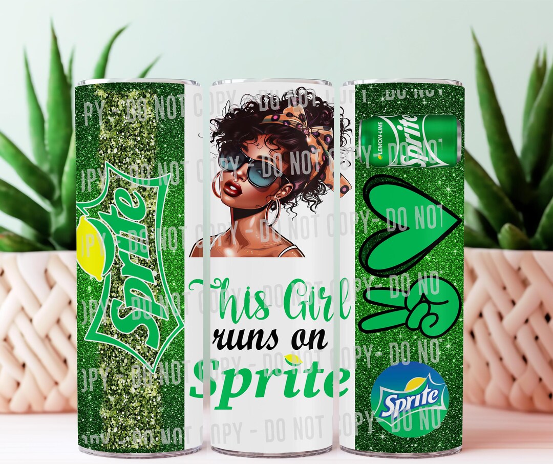 Sprite Sublimation-girl Runs on Sprite PNG. JPEG & SVG - Etsy