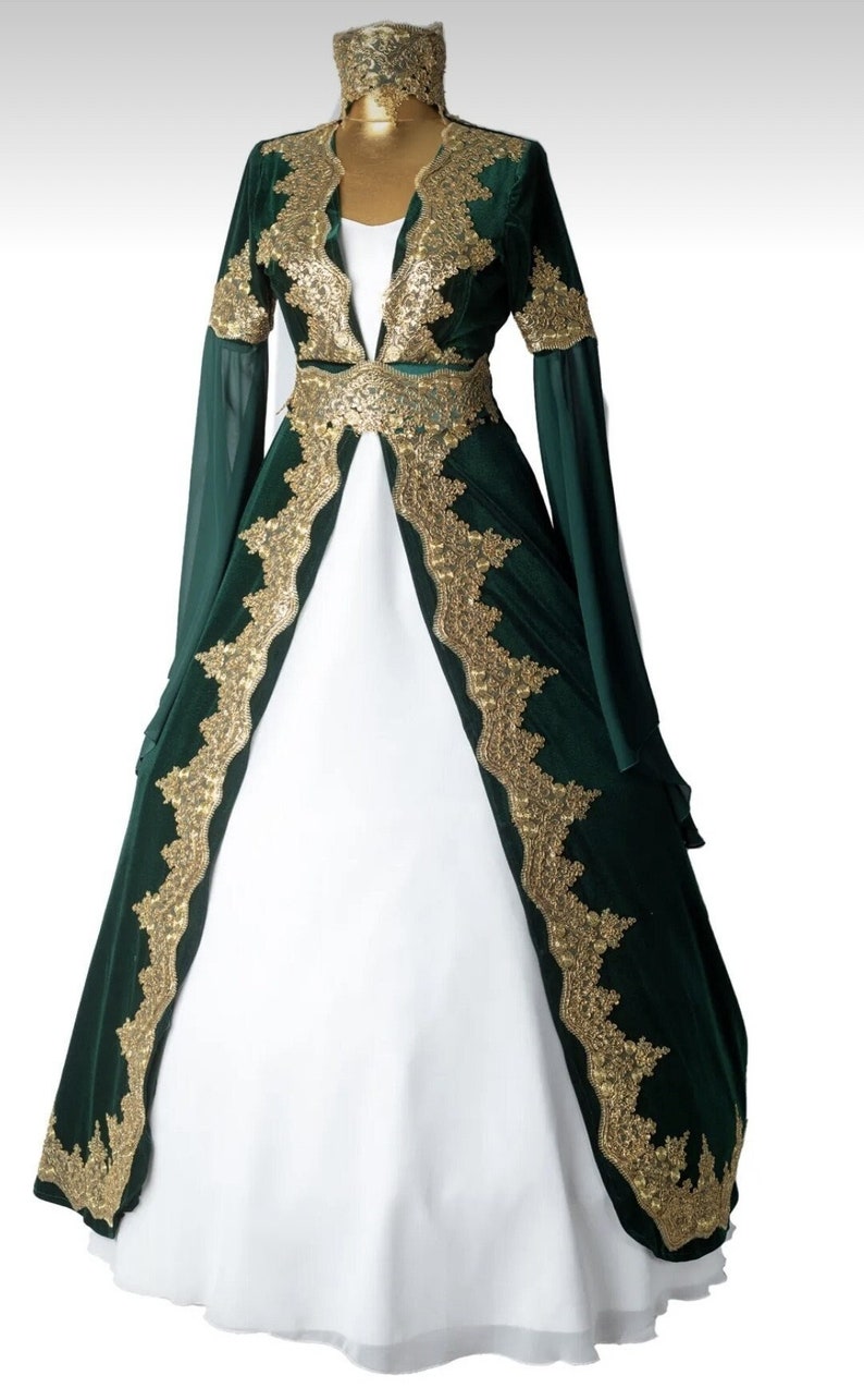 Traditional Embroidered Ottoman Bindalli, Dress, Bindalli Dress ...