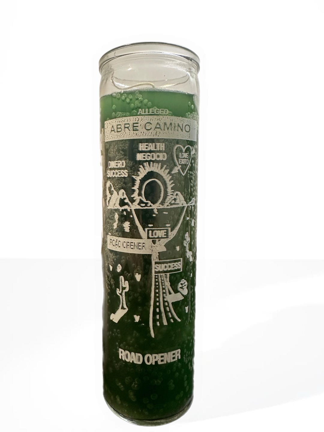 Road Opener (abre Camino) Candle- Green: to Open Your Pathway to ...