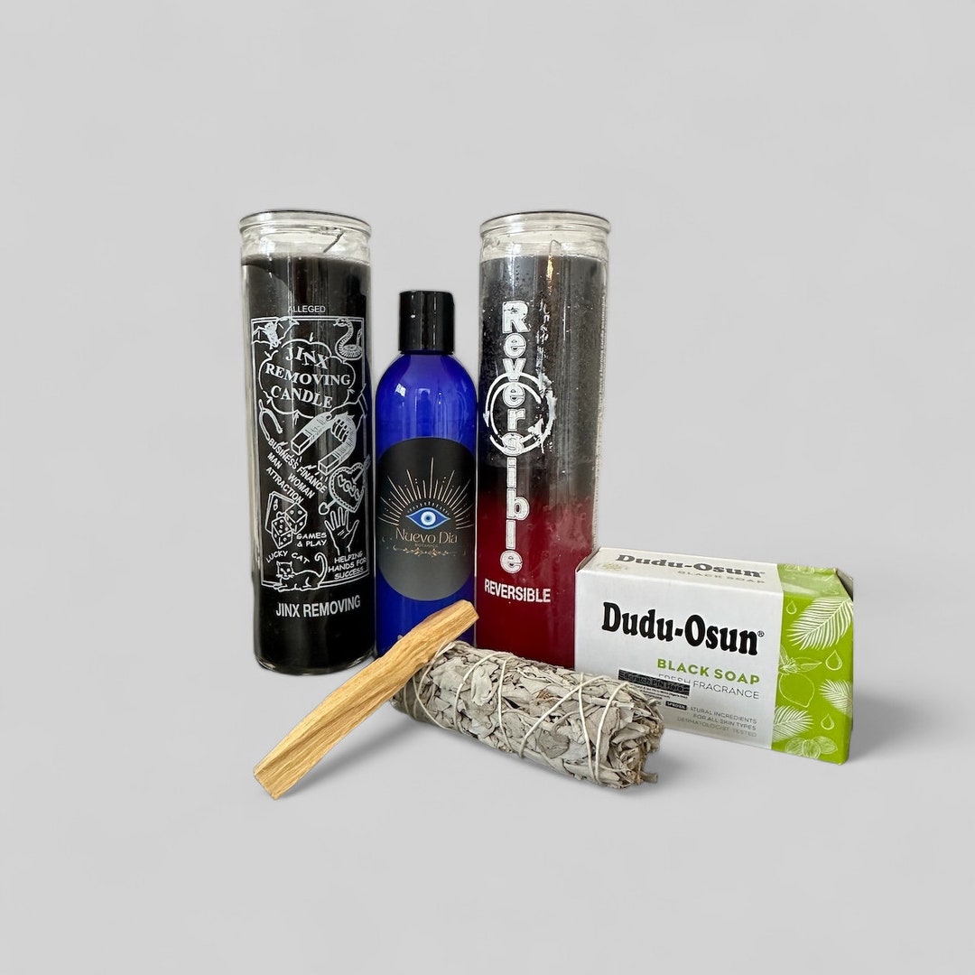 Jinx Remover Candle Kit Quita Brujeria Paquete - Etsy