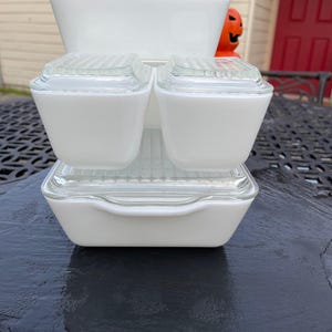 Pyrex Pink Gooseberry Refrigerator Set - Etsy