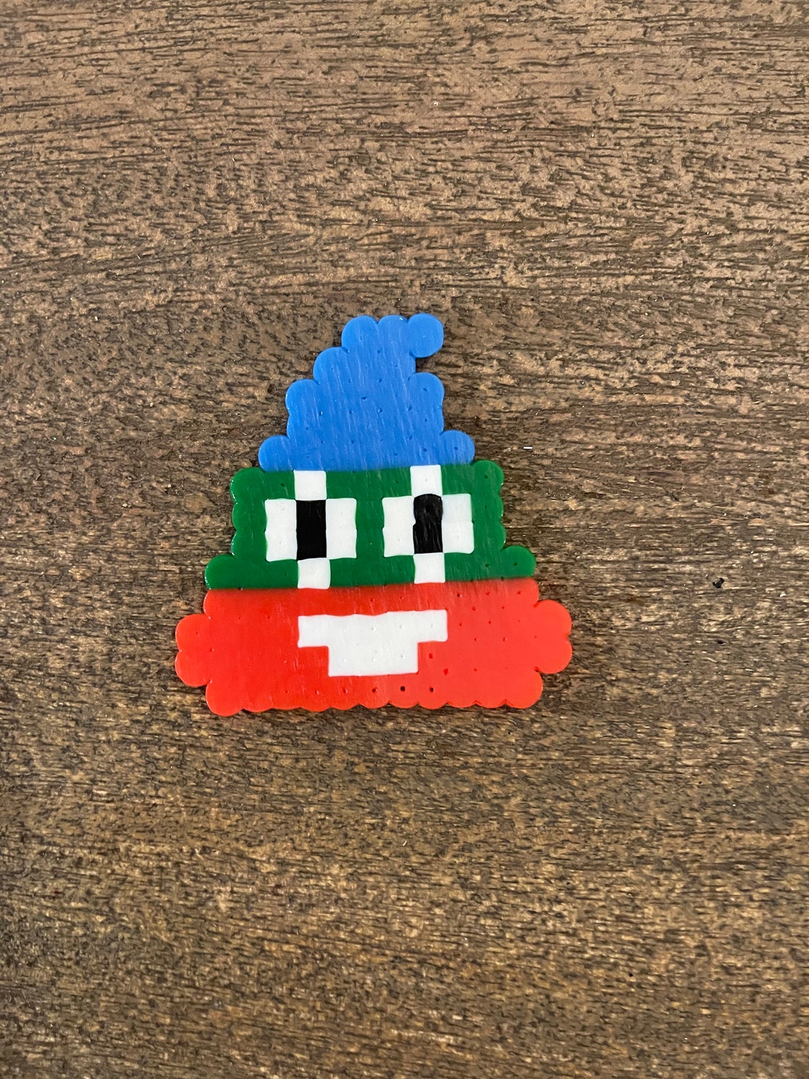 Rainbow Pearler Bead Emoji Poop! - Etsy