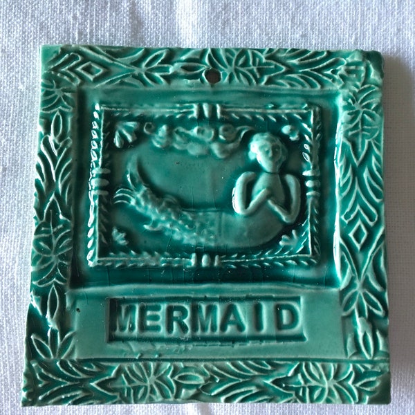 Mermaid Tile - Etsy