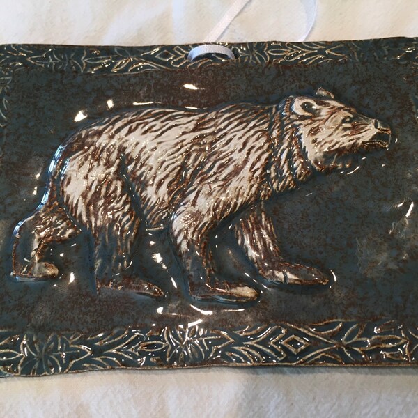 Bear Tile - Etsy