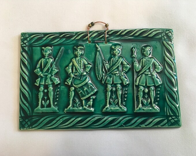 Green Revolutionary Soldiers Tile - Etsy