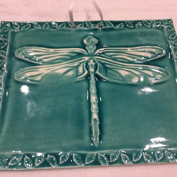 Dragonfly Tile - Etsy